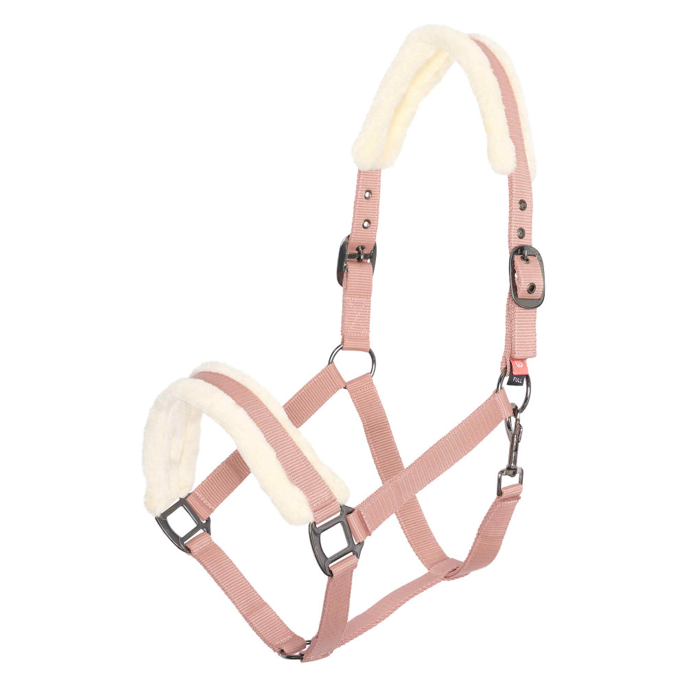 Licol Imperial Riding Classic Fur - Licol en nylon avec fausse fourrure ...