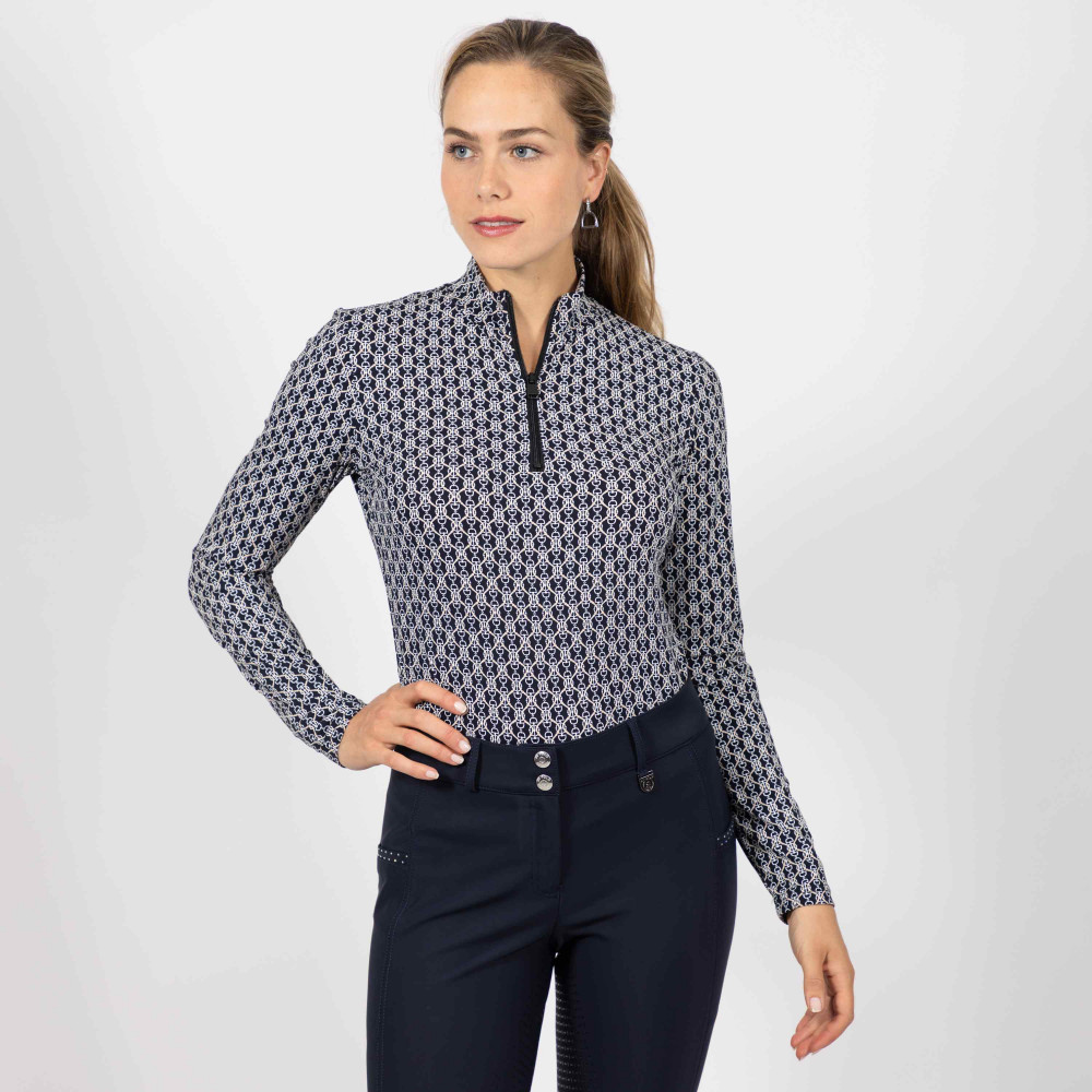 Haut UV d'équitation HV Polo Melody - Protection et style