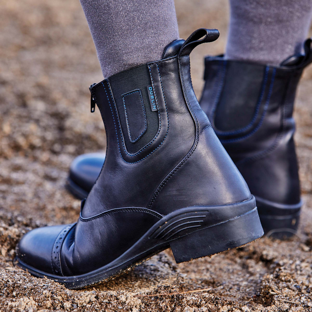 Bottes d'équitation imperméables en cuir Dublin