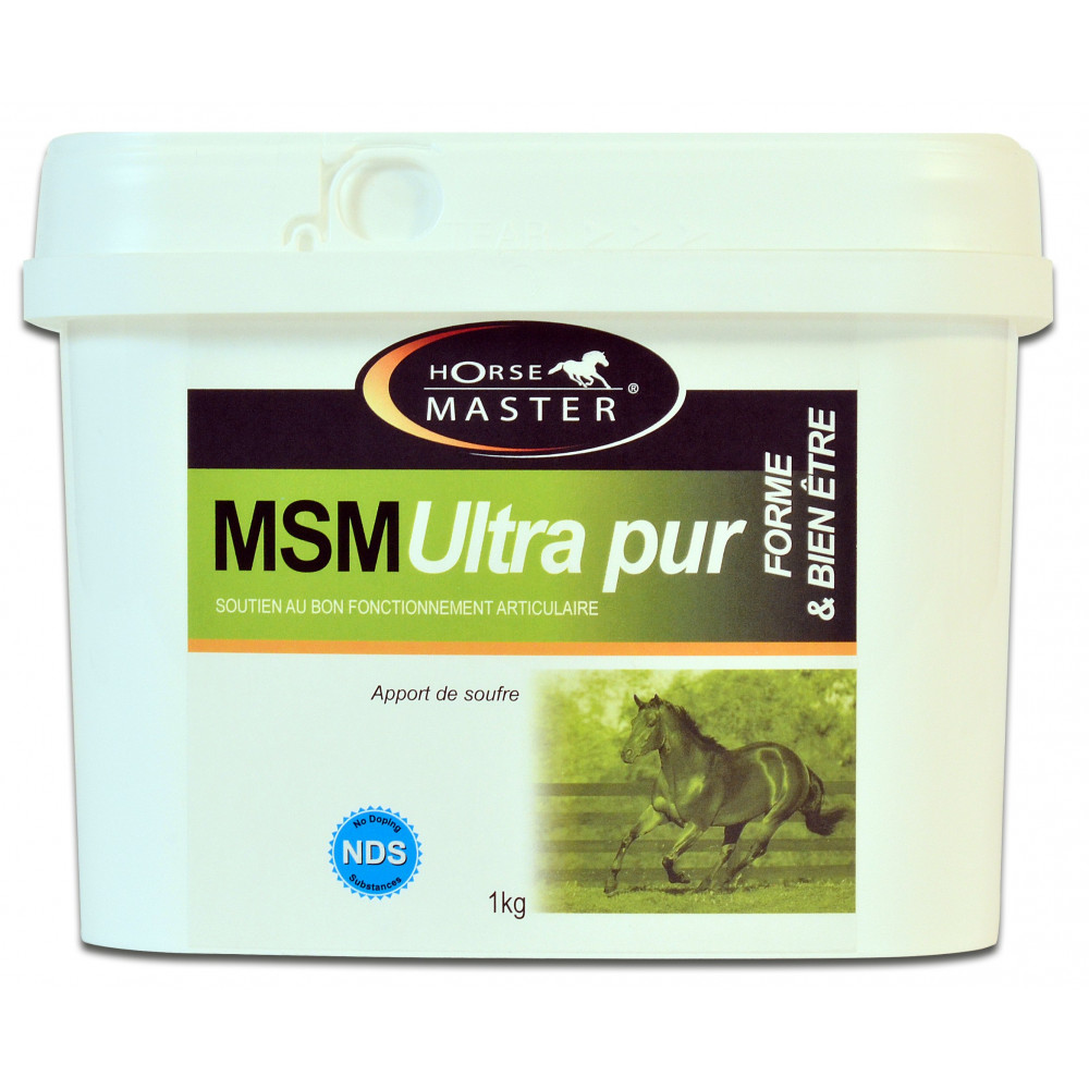 Complément MSM Ultra Pur pour chevaux – Horse Master