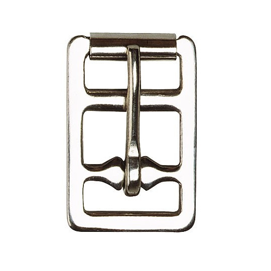 Boucle de sangle en inox avec rouleau