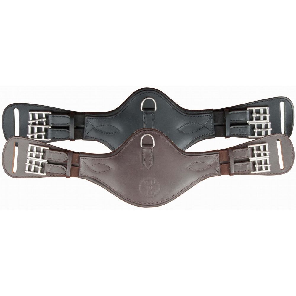 Sangle cuir de dressage T de T pour cheval