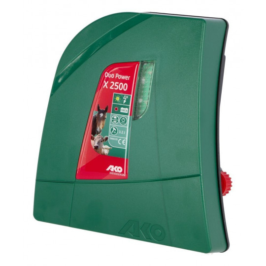 Electrificateur mixte 12V / 230V AKO Duo Power X 2500 - Clôture électrique