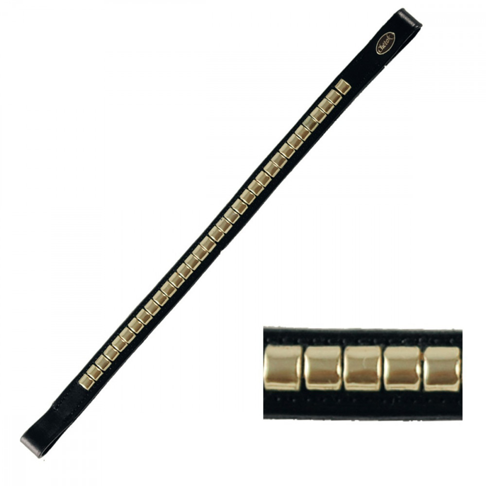 Frontal clencher Chetak en cuir de buffle