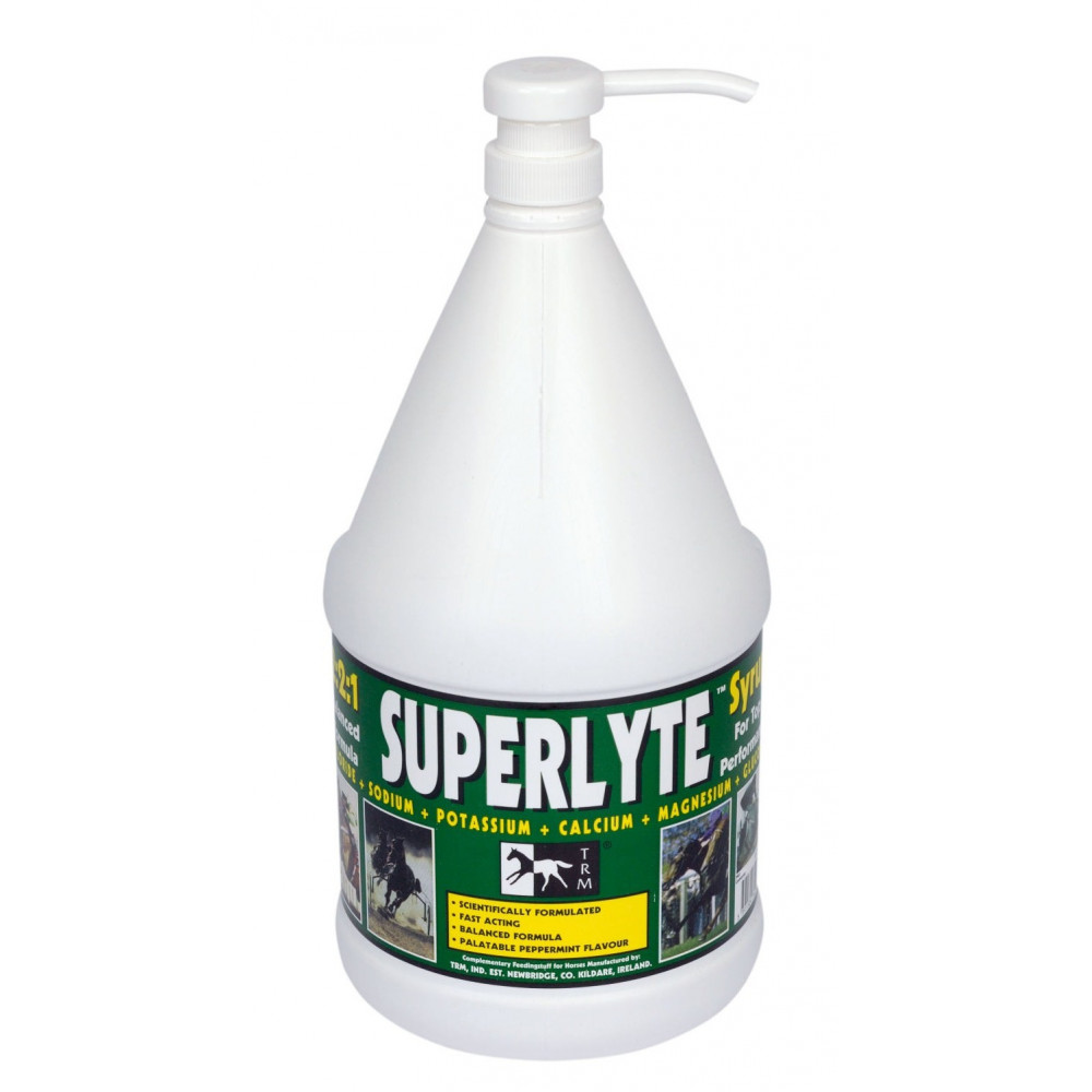 Superlyte 221 TRM en Sirop - Electrolytes Cheval en Solution Buvable