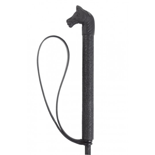 Cravache d'équitation Covalliero tête de cheval pour Cavalier