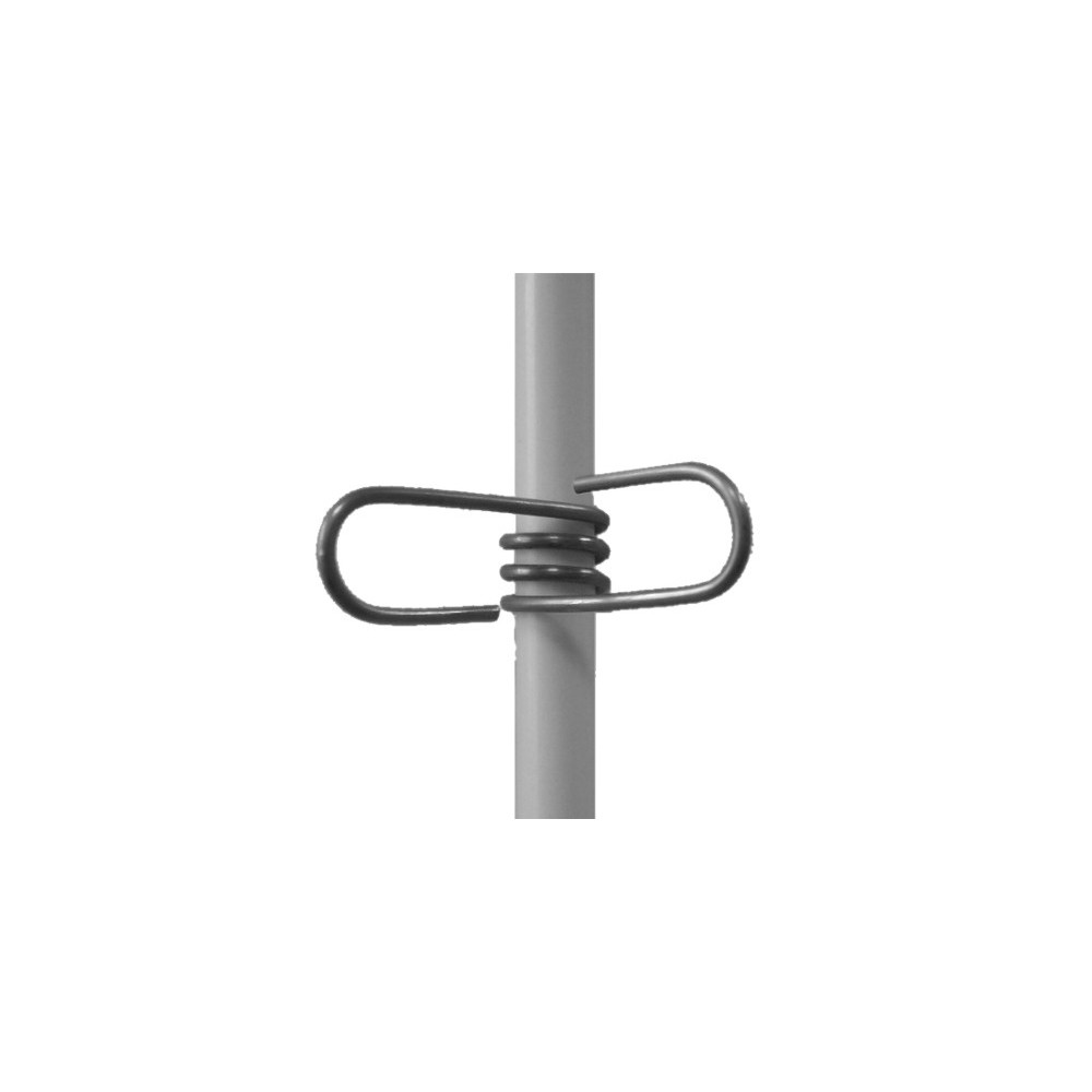 Isolateurs Clip Inox Lacmé pour piquets de clôture électrique par 50