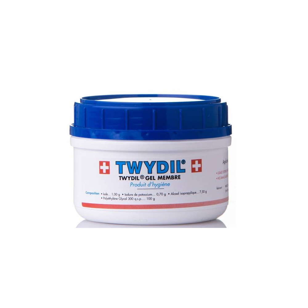Twydil Gel Membre - Gel à base d'Iode pour les Membres des Chevaux