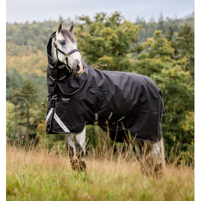 Couverture avec Couvre-Cou Cheval – Protection Intégrale pour Tout Climat