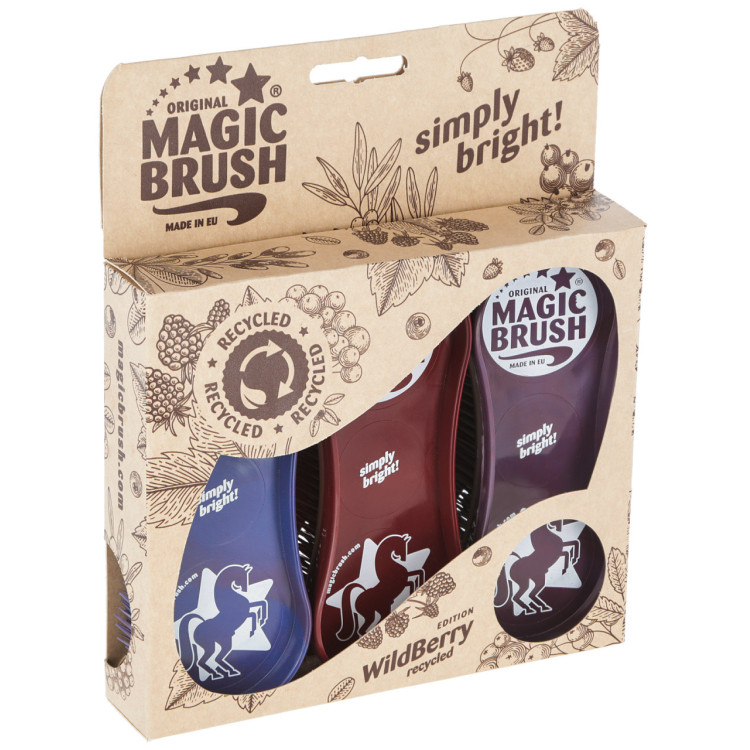 Kit de 3 Brosses Magic Brush Wildberry Recycled